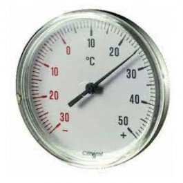 IMIT TERMOMETRO CORPO INOX ATTACCO POSTERIORE | Promo Clima